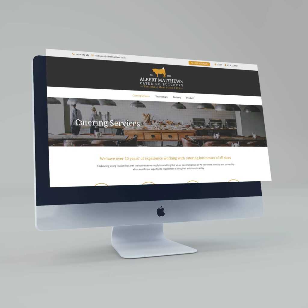 Online Butcher Website Design | Yellow Moose